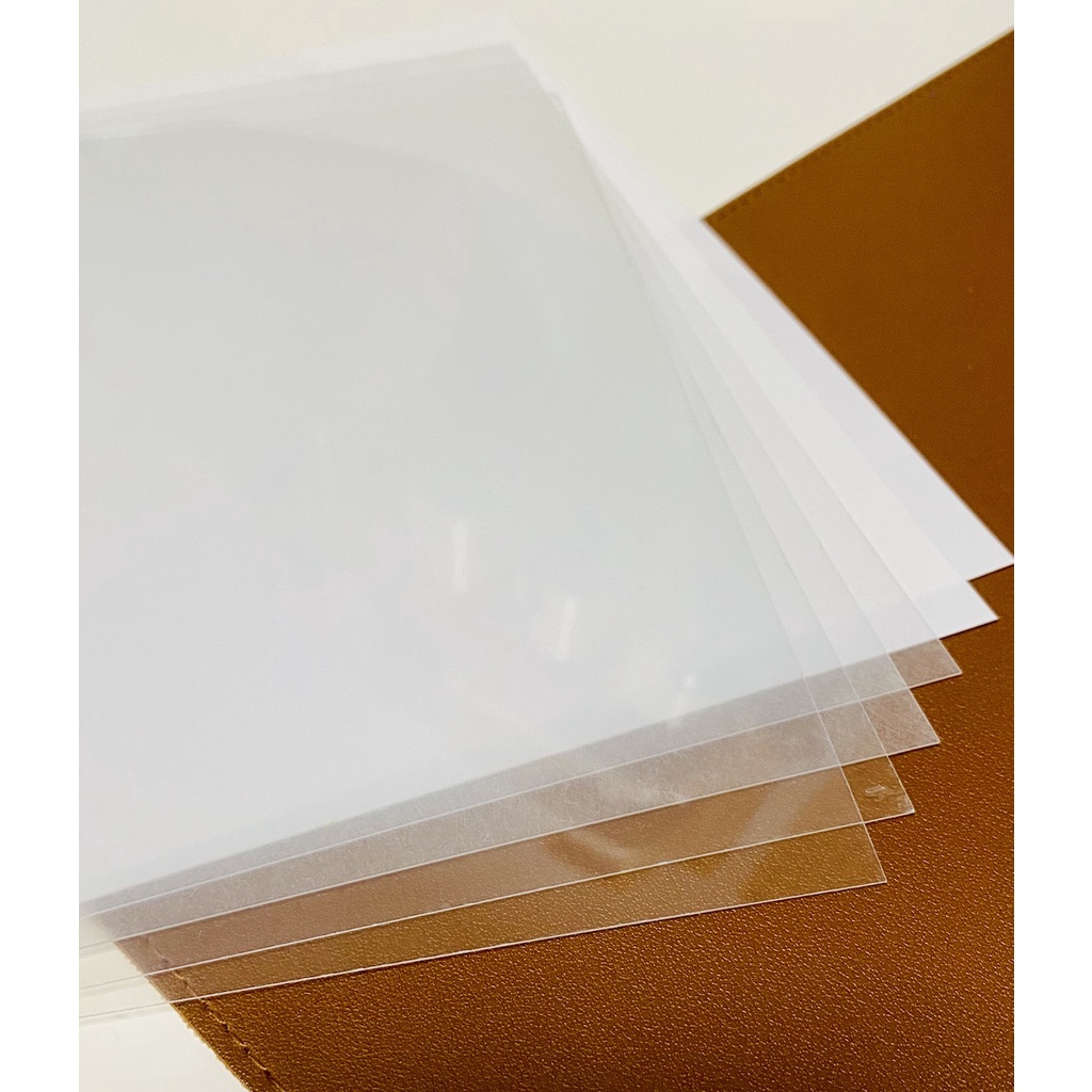 [SG Seller] printable Non-printable White Frosted Transparent Shrink ...