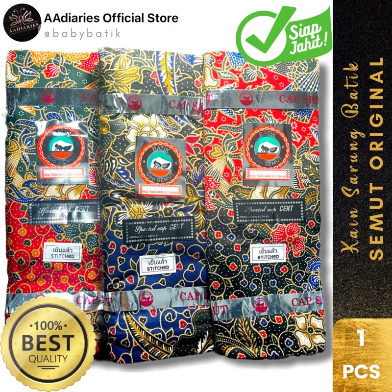 Ants Batik READY TO SEW Ant Cap Batik Sarong Cloth [Small Field ...