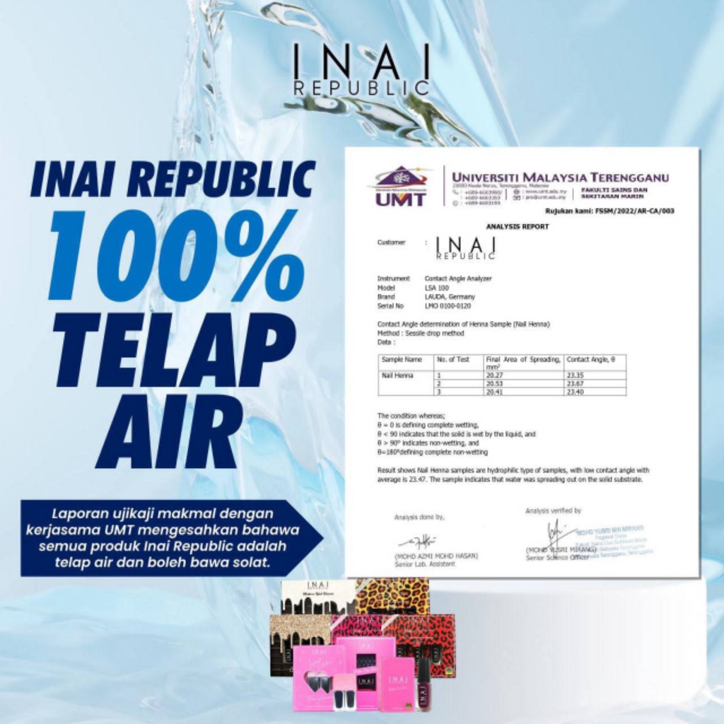 Henna REPUBLIC HQ Prayer Legal Nail Henna/Long Lasting/Peel Off Nail ...