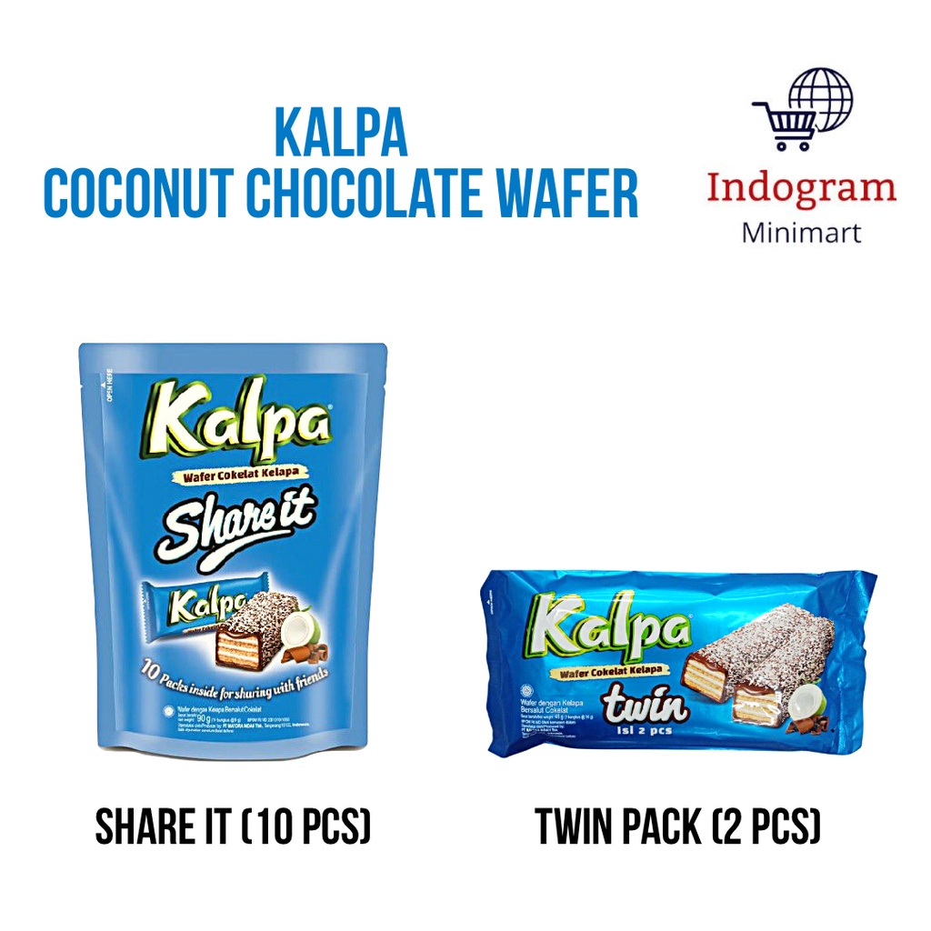 (Short Expiry Date) Kalpa Coconut Chocolate Wafer (Share It - 10 pcs ...