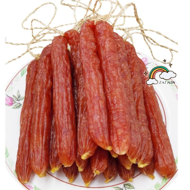 本地白绳超等 加瘦腊肠 无酒精实 Local extra thin white string Sausage | Shopee Singapore