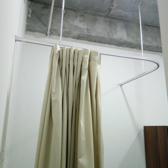 Room curtain rail package for changing room fittings | Shopee Singapore