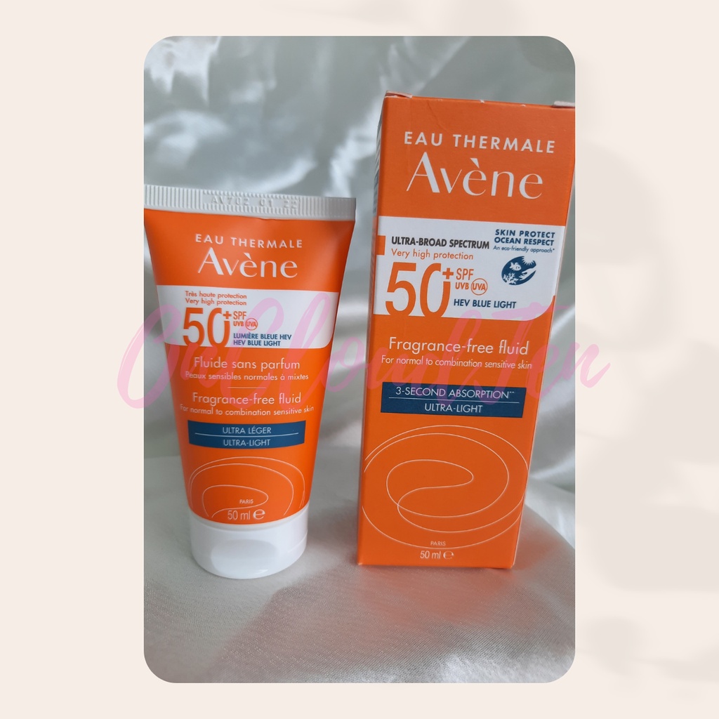 Clearance! Avene Eau Thermal Ultra Light Fluid SPF50+ Sunscreen ...