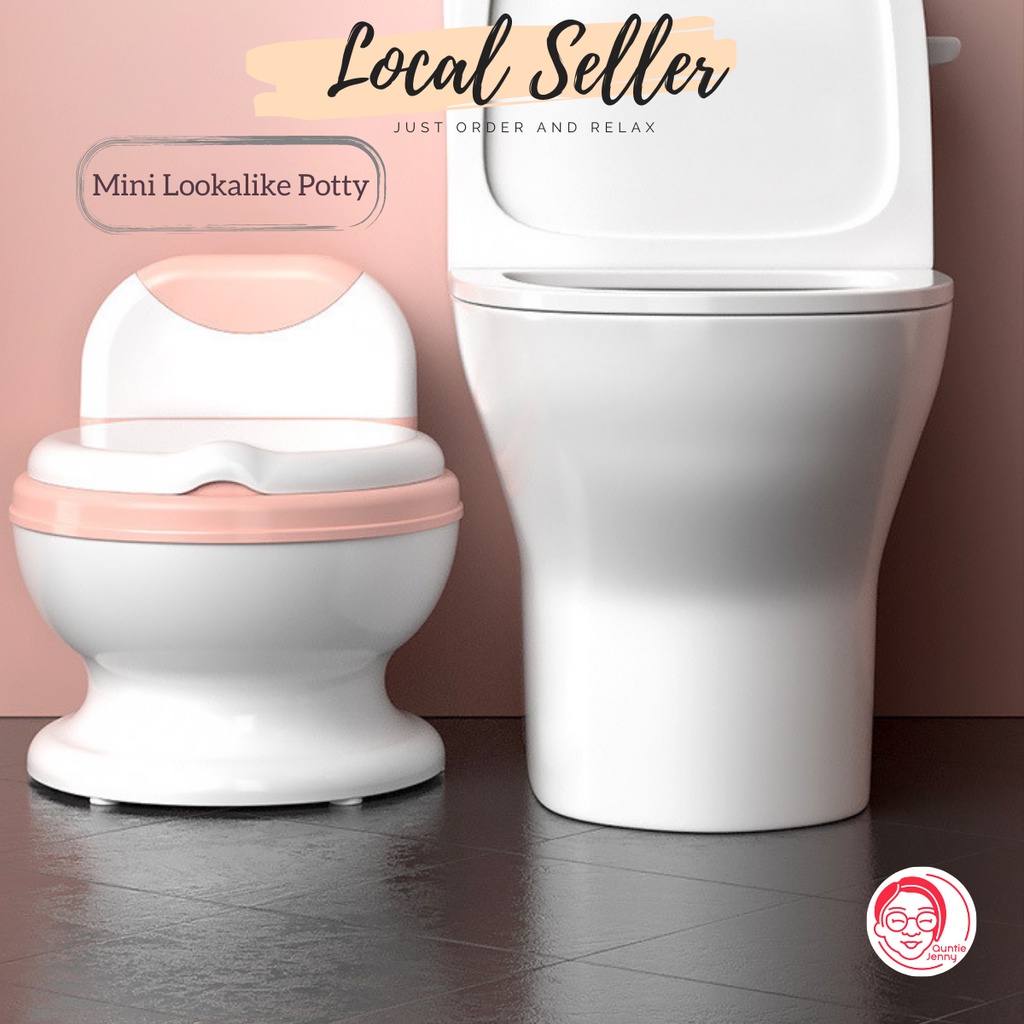 My Little Potty | Blue/Pink | Lookalike To Adult Version | Mini Toilet ...