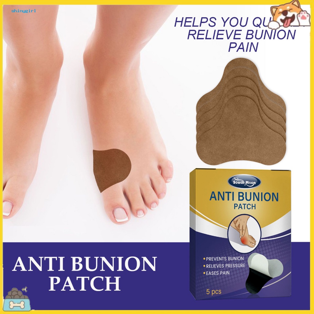 [SG] 5Pcs/Box Anti-bunion Sticker Foot Anti-bunion Patch Fine ...