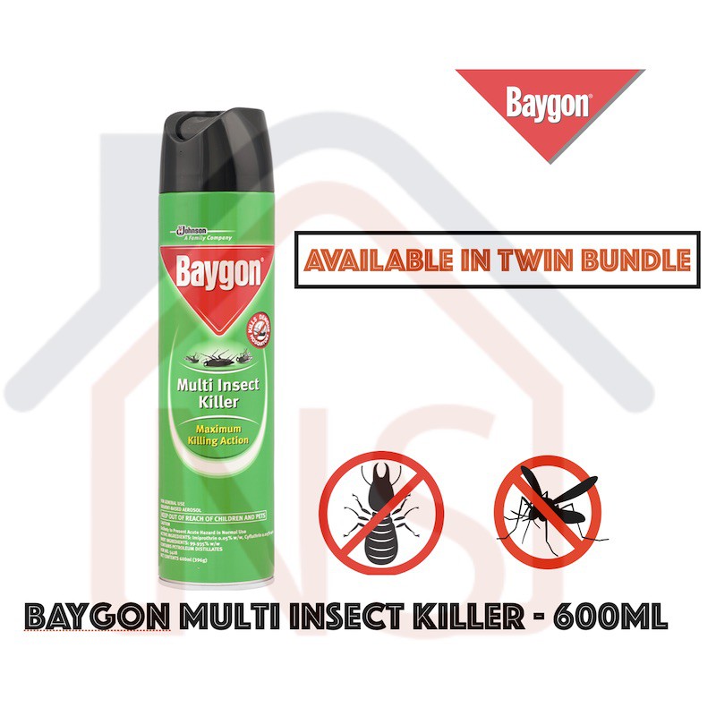 Baygon Multi Insect Killer Insecticide / Pesticide / Anti Insect Spray ...