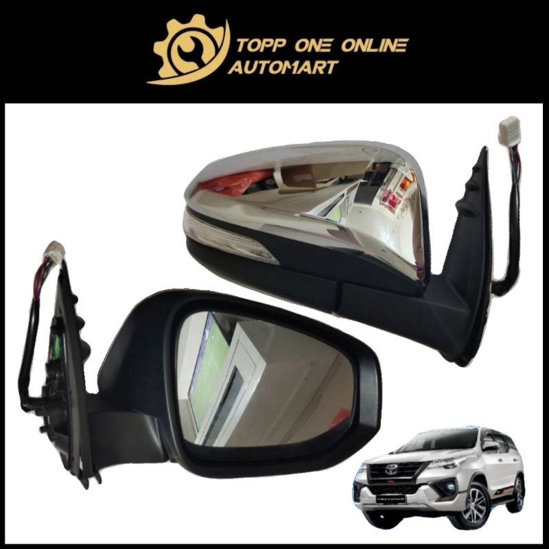 TOYOTA FORTUNER 2016-2024Y 7 WIRE SIDE MIRROR (AUTOFLIP) | Shopee Singapore