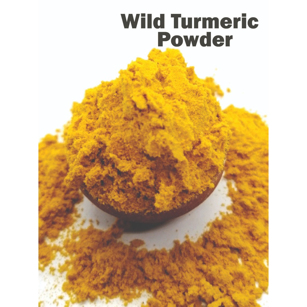 100% Pure Ground Wild Turmeric Powder / Kasturi Manjal Cucurmin Face ...