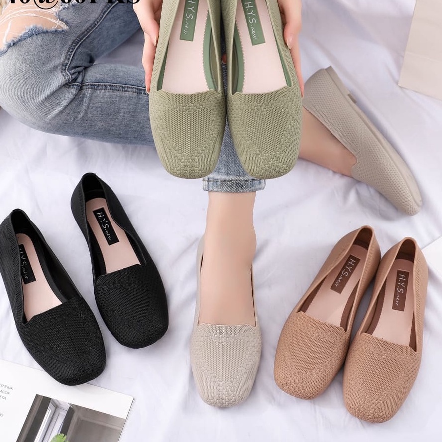 Jelly Rubber Women's Shoes - Jelly Rubber Flat Shoes HYs New 767 ...