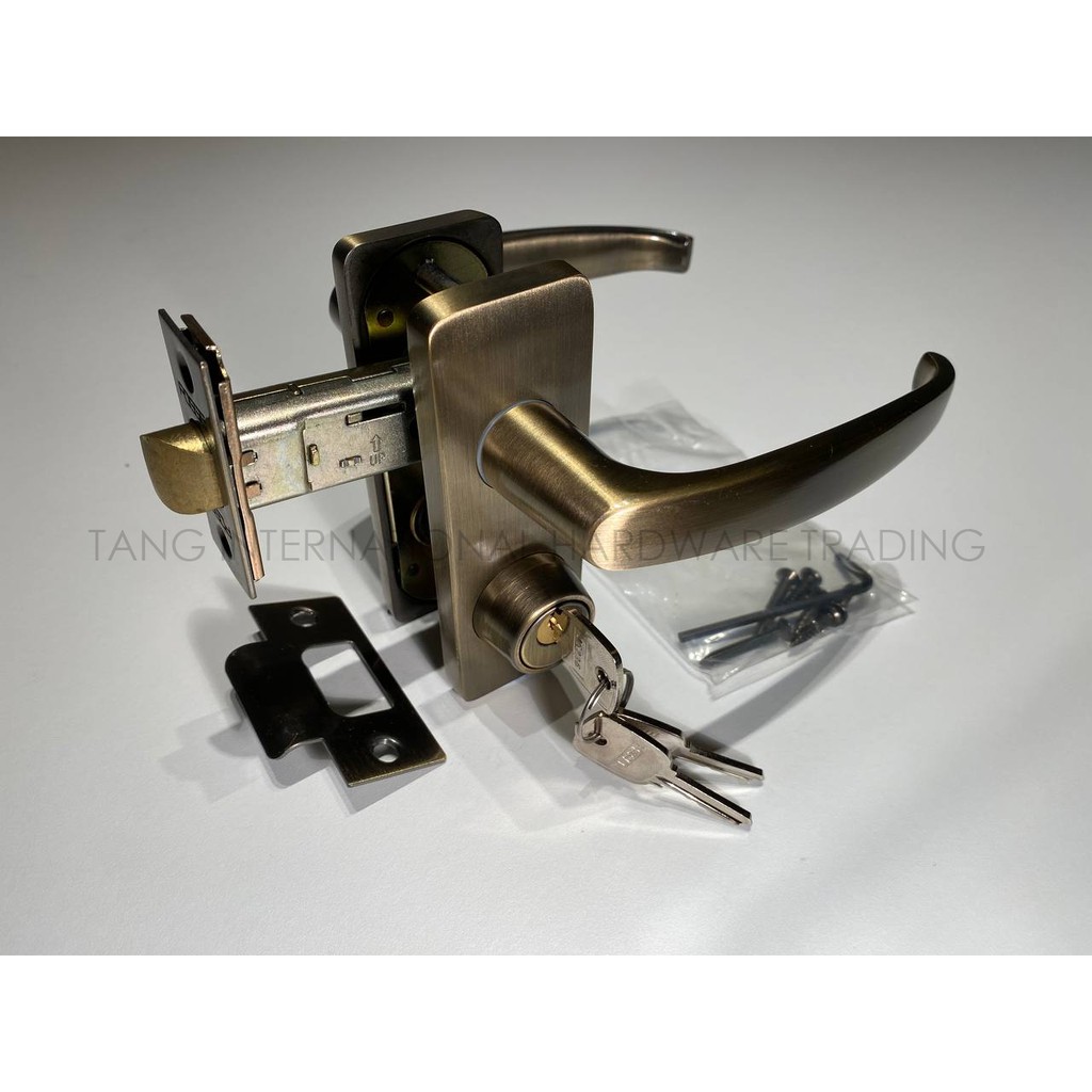 POSSE HDB BTO Bedroom & Toilet Handle Lockset Entrance Lever Handle ...