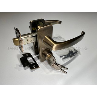 POSSE HDB BTO Bedroom & Toilet Handle Lockset Entrance Lever Handle ...