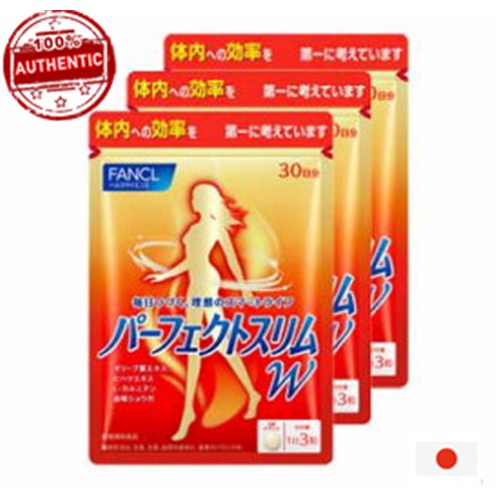 100% original FANCL New Perfect Slim W 90 tablets *3 sets made in japan original | Shopee Singapore