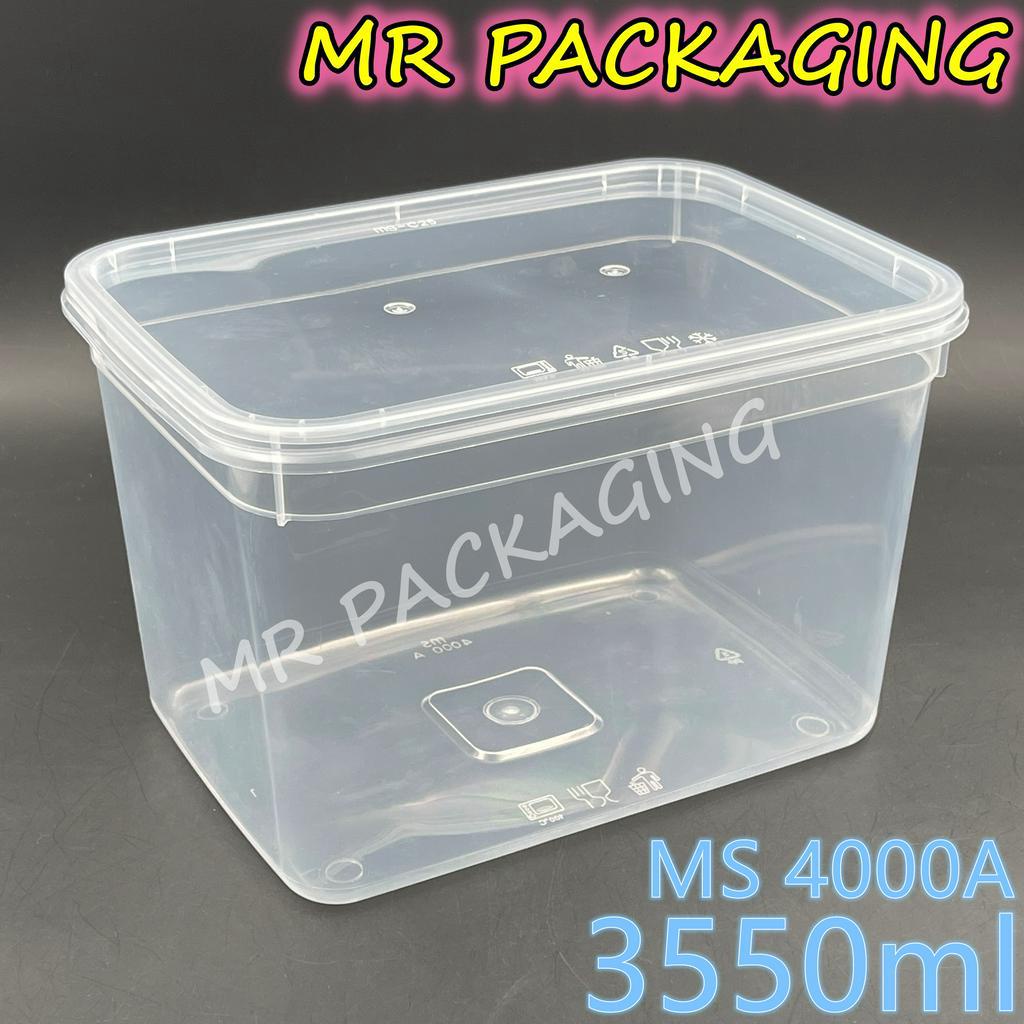 MS 4000A Rectangular Microwaveable Container [ 10sets± ] MS VENTURE ...