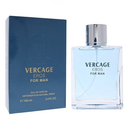 Vercage Eros EDP Perfume For Men 100Ml (High Quality) Ready Stock ...