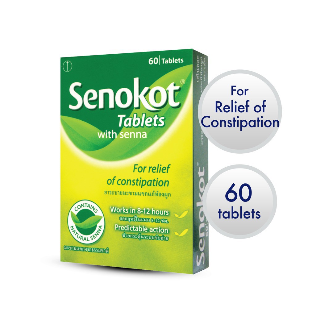 Senokot Tablet for Constipation Relief, 60s | Shopee Singapore