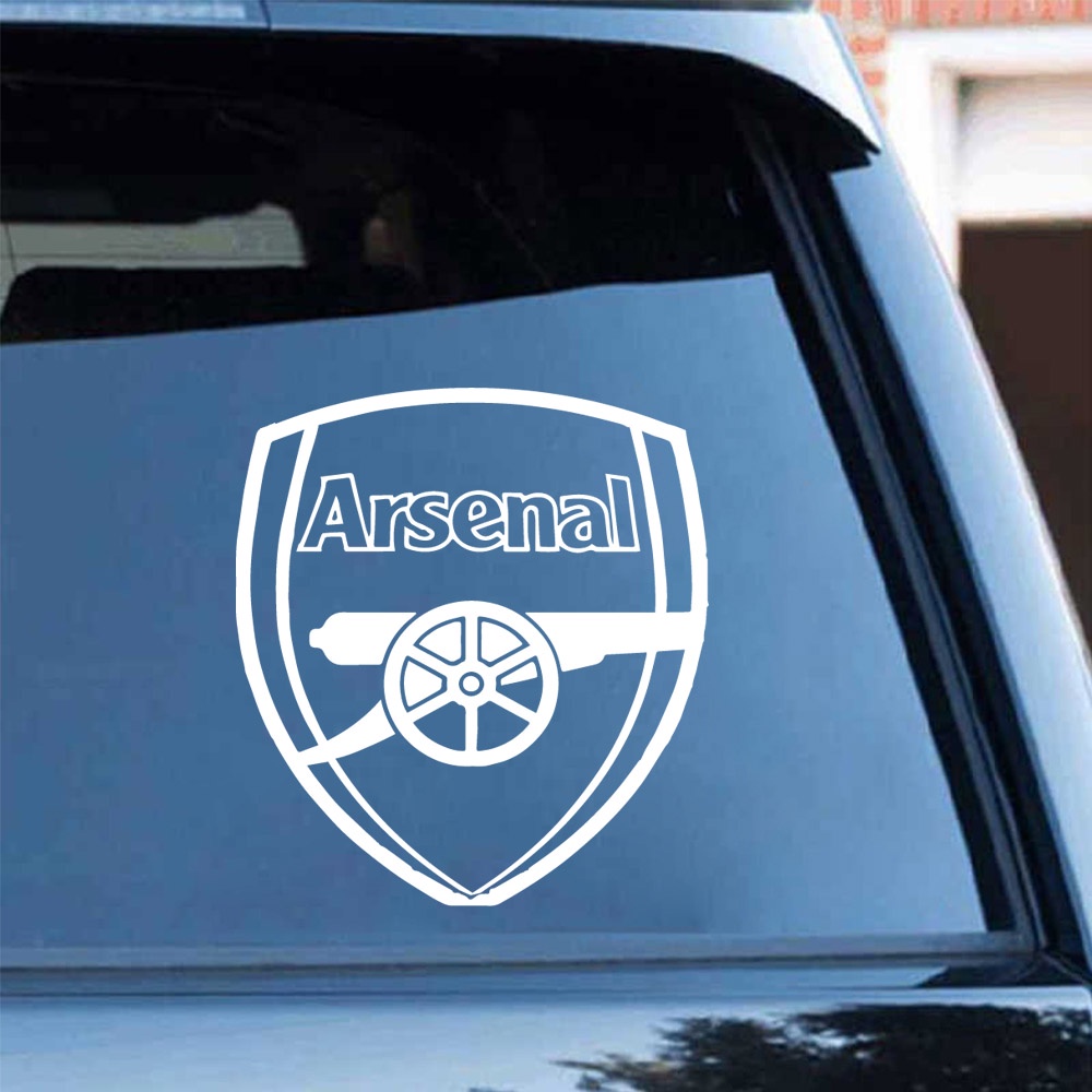 Vinyl Arsenal Auto Sticker Funny Sticker On Car Stickers And Decals ...
