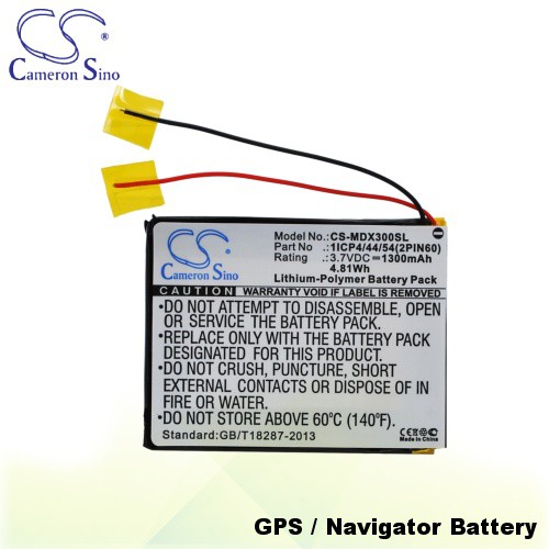 CS Battery For Modecom 1ICP4/44/54(2PIN60) / Modecom MX3 GPS Battery ...