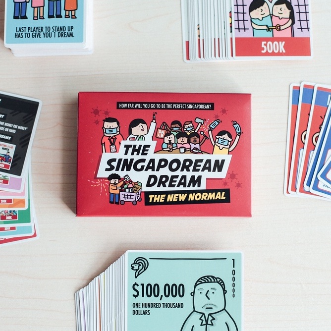 Fun Singaporean Card Games: The Singaporean Dream: The New Normal, Kopi ...