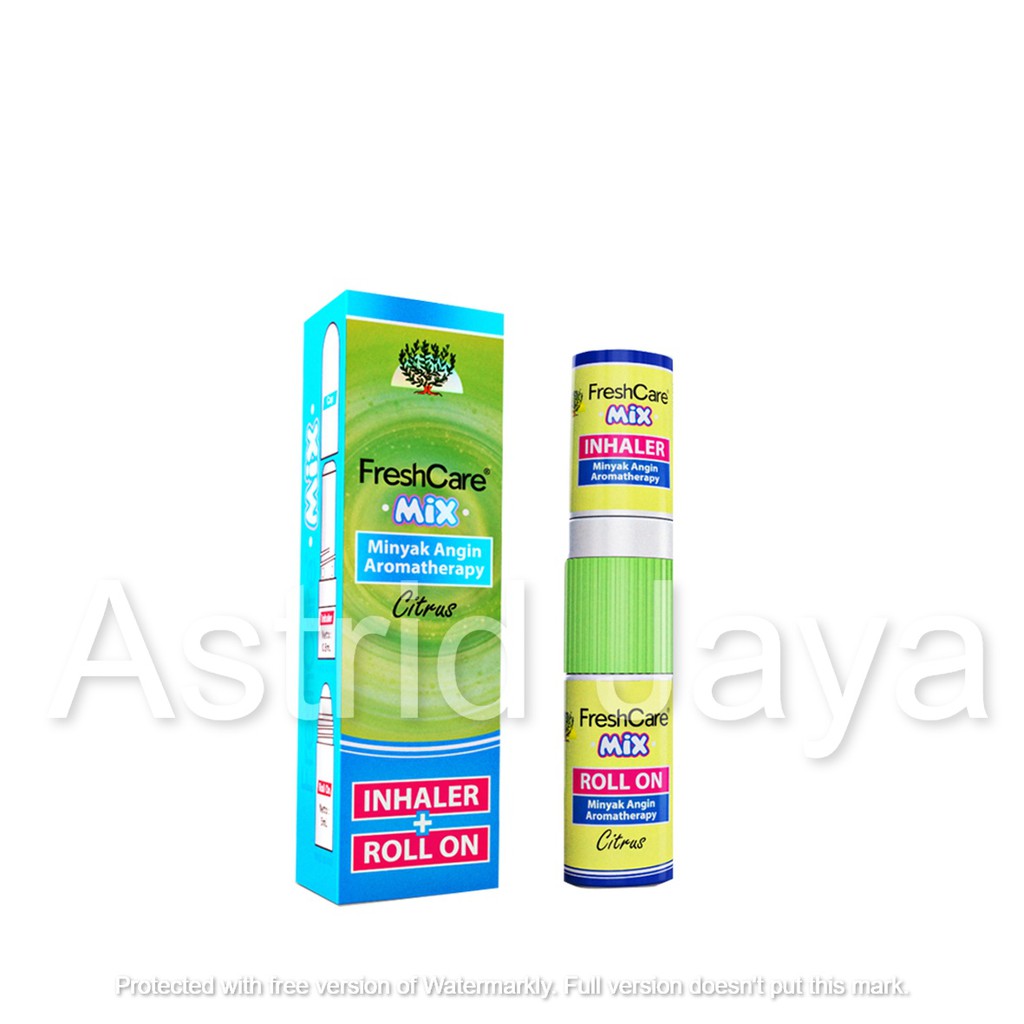🇸🇬 SG FreshCare Mix Roll On And Inhalers 2in1 Citrus Minyak Angin ...