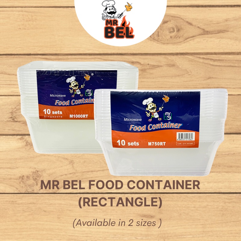 BEL Food Container (Rectangle) | Shopee Singapore
