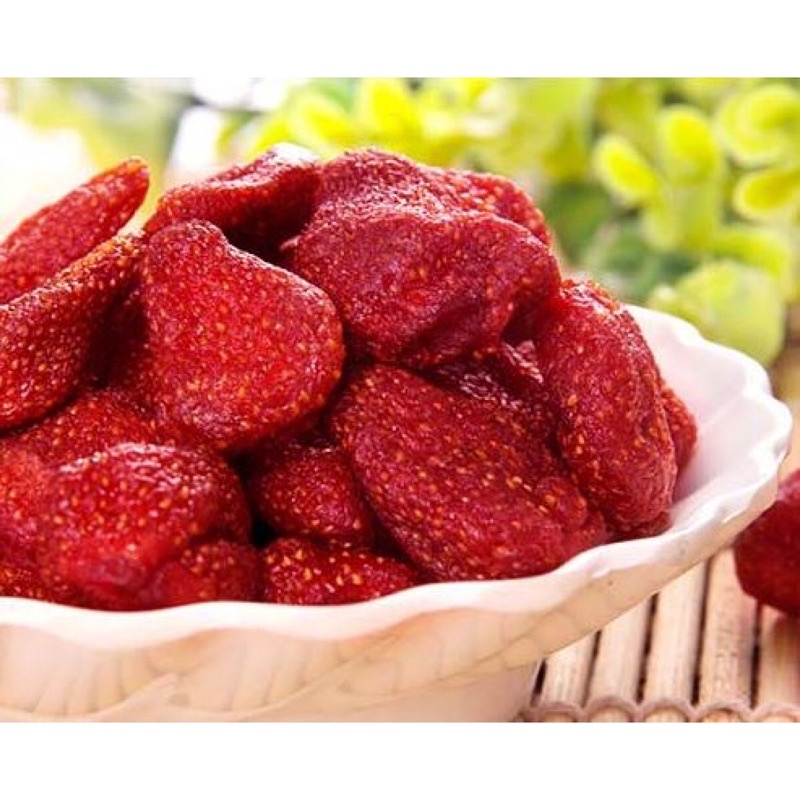 Sugar-free dried strawberries 500g | Shopee Singapore