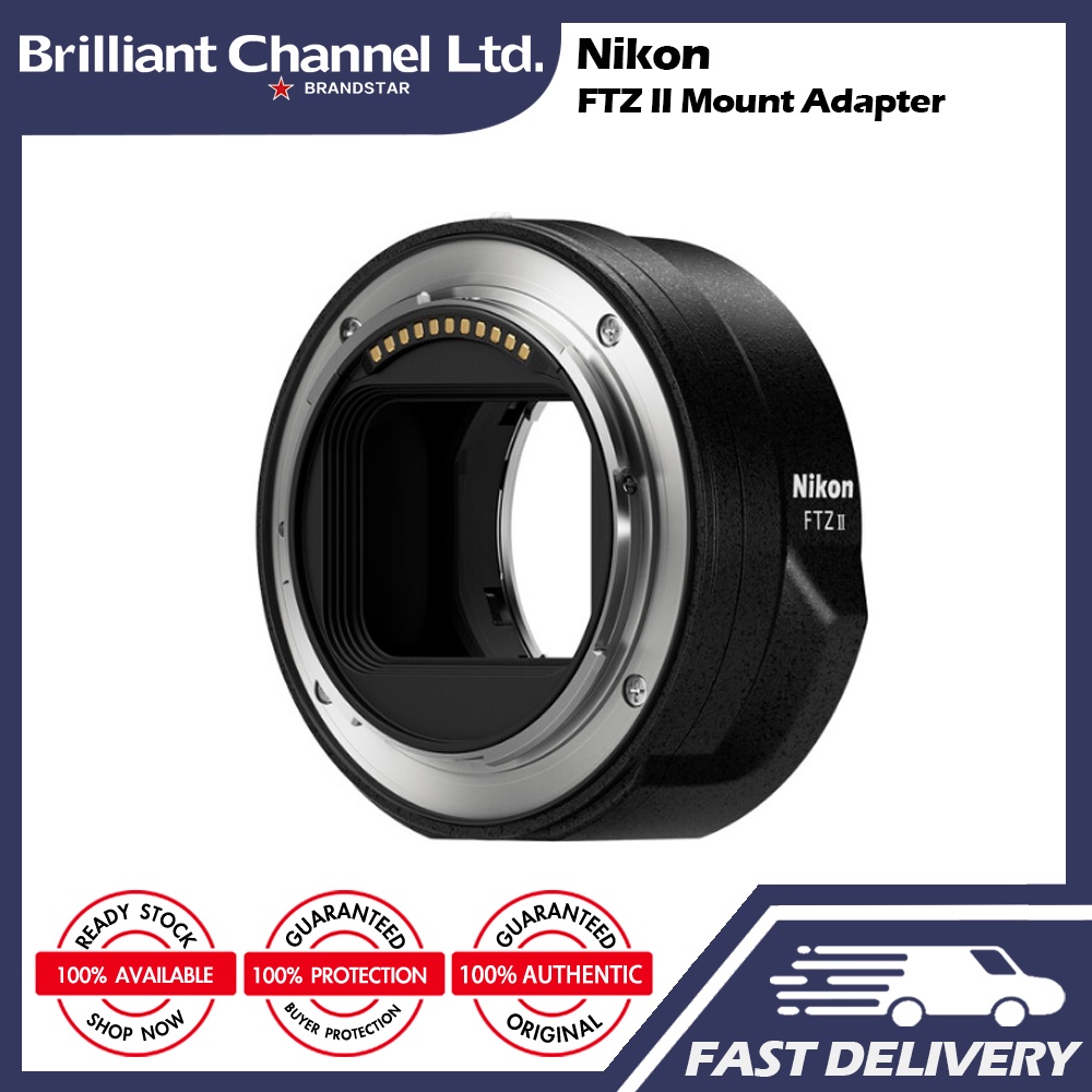 Nikon FTZ II Mount Adapter (F Lens to Z-Mount Camera) | Shopee Singapore