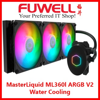 Fuwell - Cooler Master MasterLiquid ML360L ARGB V2 [ 2 YEAR WARRANTY ...