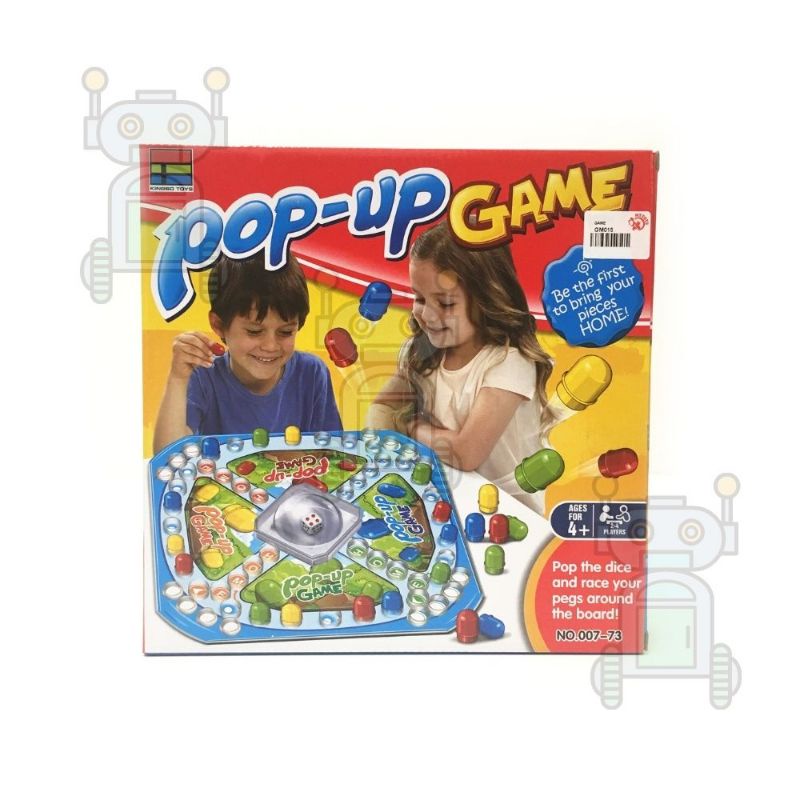Pop Up Game Dice Family Board Game Indoor Games Toys for Kids Boardgame ...