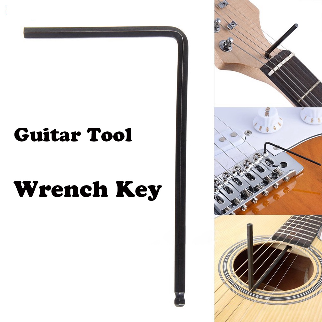 Guitar Truss Rod Tool 4mm 5mm Ball End Hexagon Allen Wrench Key For ...