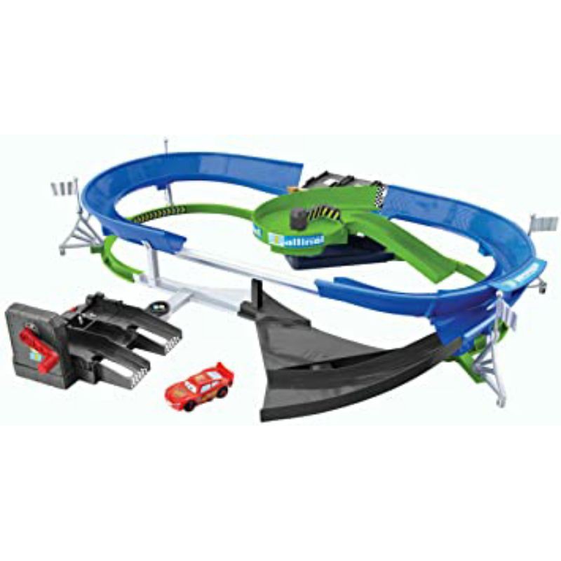 Disney Pixar Cars Stunt Racers Double Decker Speedway Playset | Shopee ...