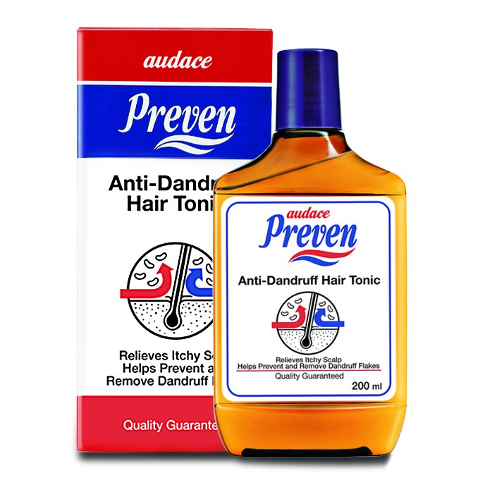 Audace Preven Anti-Dandruff Intensive Tonic 200ml - Relieves Itchy ...