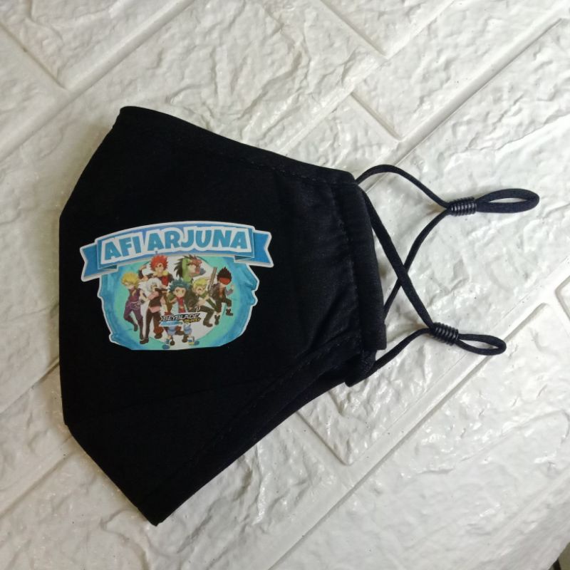 Face mask adult (Custom nama & gambar) | Shopee Singapore