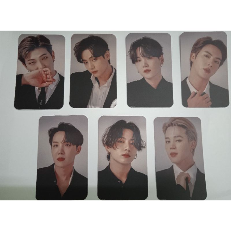 Bts BTS BTS | Cards with pictures of members | Shopee Singapore