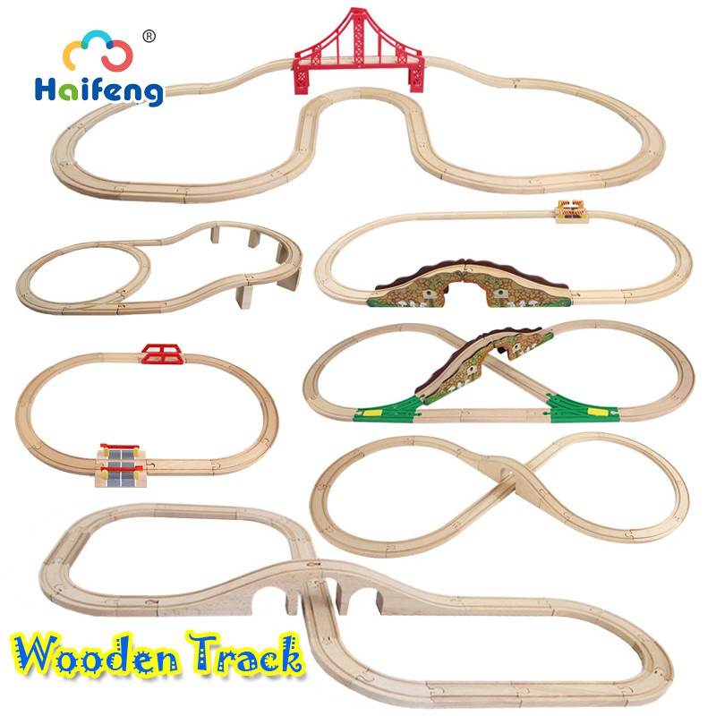 Thomas 【Wooden Train Track Toy】Children Wooden Track Set Toy Compatible ...