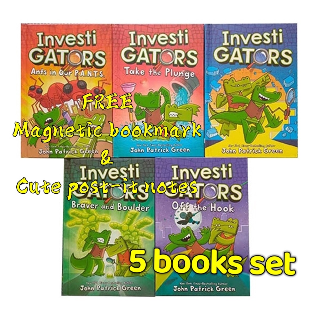 【SG READY STOCK】InvestiGators Boxed Set (5 books set) | Shopee Singapore