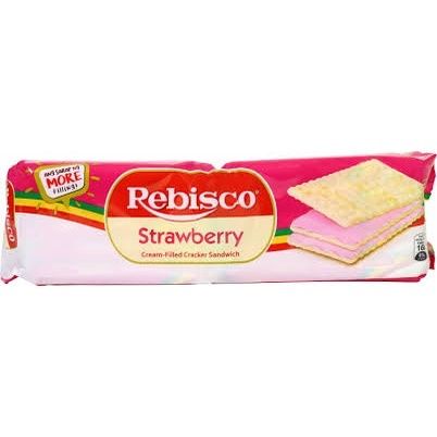 Rebisco Strawberry Biscuit - Filipino favorite | Shopee Singapore