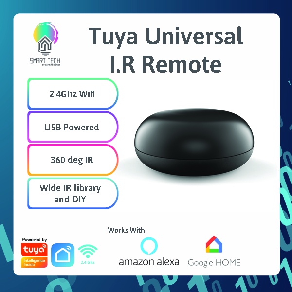 (Local Stock) Tuya Universal Remote / IR Remote / WIFI Remote /optional ...