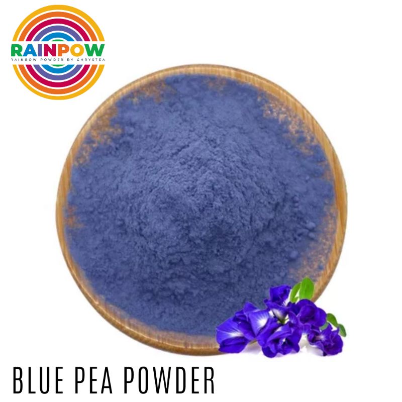 CHRYSTEA || RAINPOW Blue Pea Powder (telang flower Powder) | Shopee ...