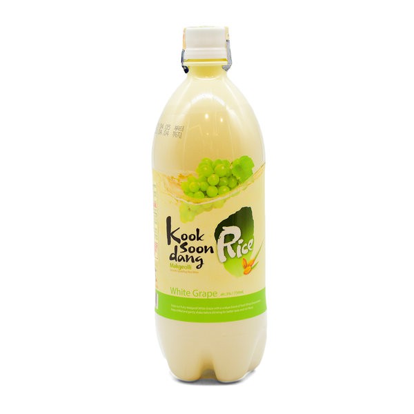 KSD Rice Makkoli White Grape 국순당 청포도 막걸리 750ml (bottle type) | Shopee ...