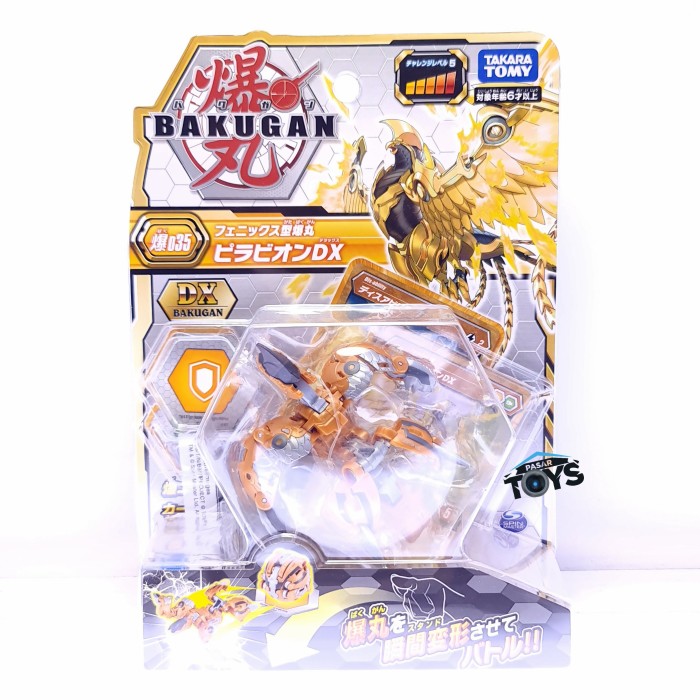 Bakugan Battle Planet BBP-035 Pyravian Gold DX Pack Takara Tomy ...