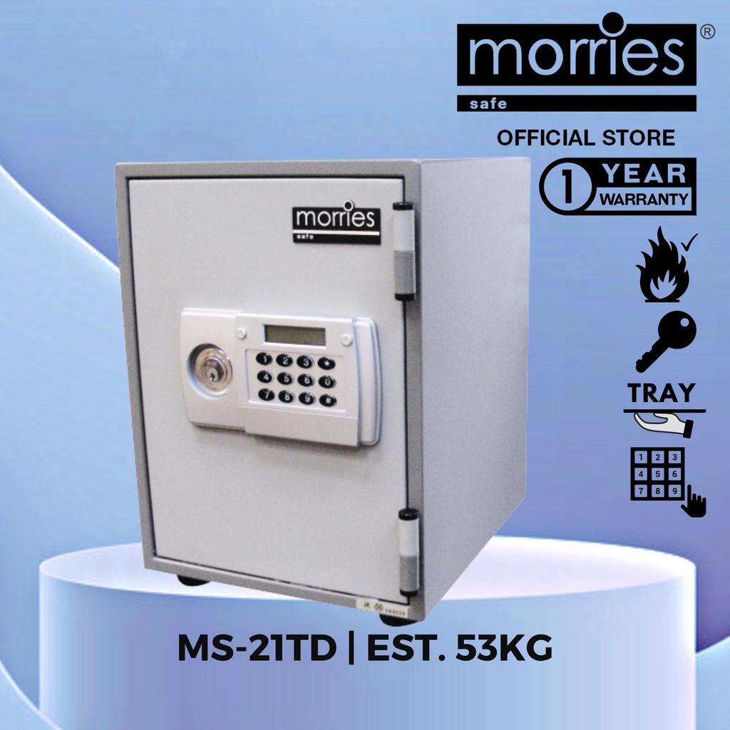 Morries MS-21TD [MS21TD] Digital Fire Resistant Safe Box | Shopee Singapore