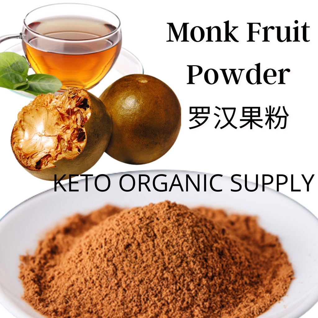 Monk Fruit Powder 250g 纯 100% 罗汉果粉 Superfood Detox Health Care Serbuk ...