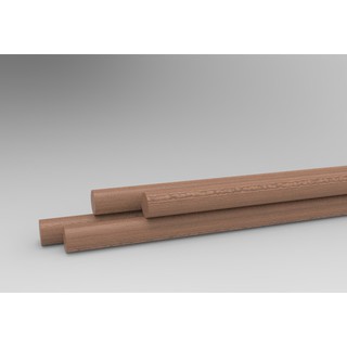 25mm Diameter x 1 metre Rod | Solid Timber Wood Plank Wooden Strips ...