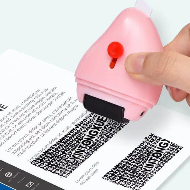 【FREE 10ml Ink】Courier information smear pen confidential seal privacy ...