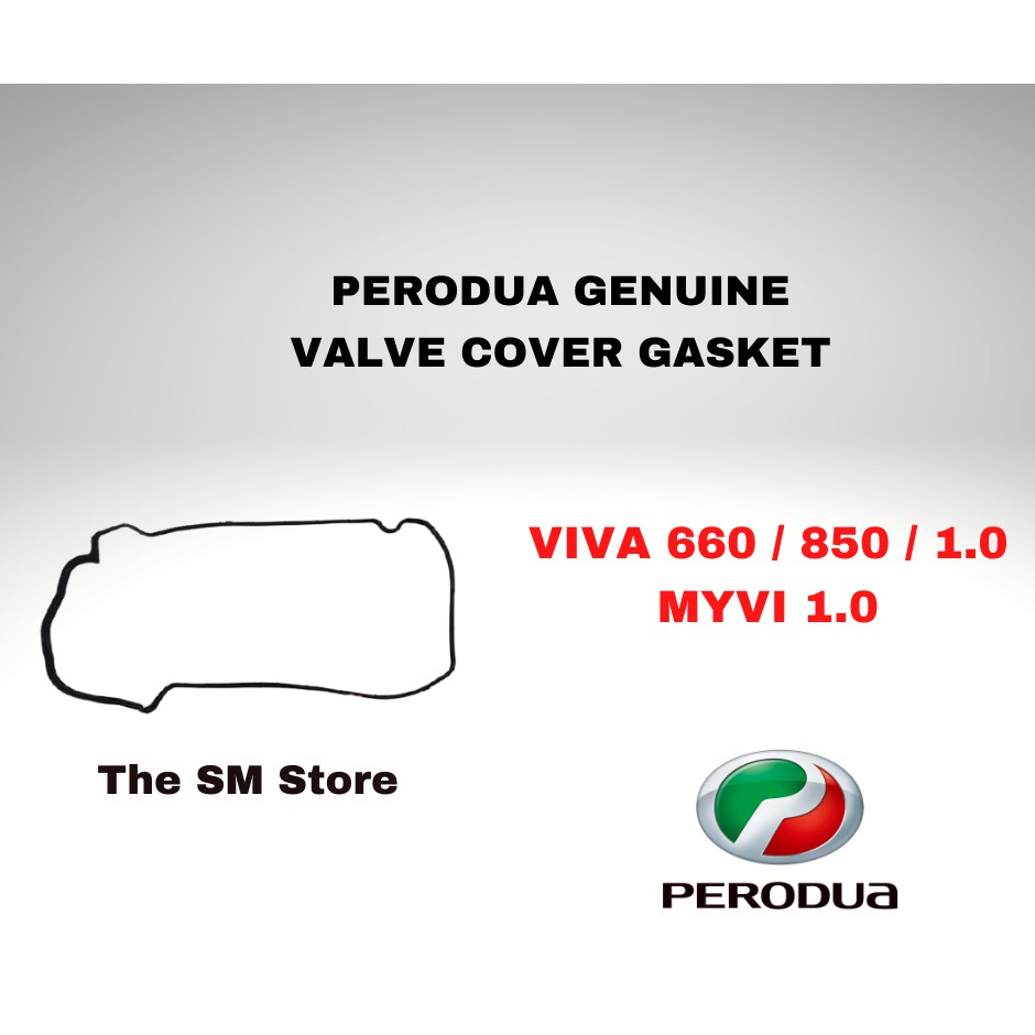 PERODUA VIVA 660/ 850 (VIVA & MYVI 1.0) VALVE COVER GASKET | Shopee ...