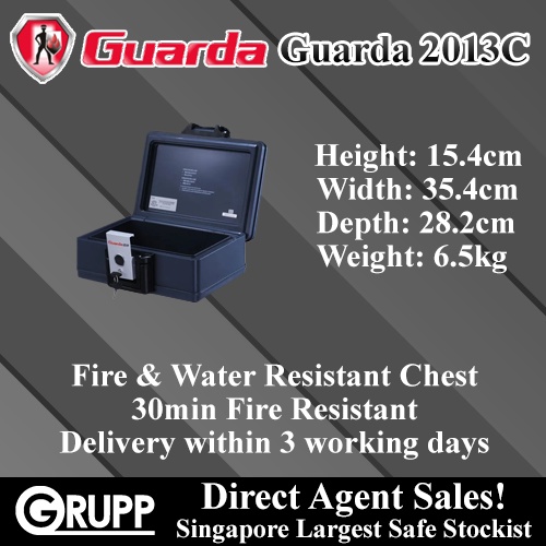 Guarda 2013C Fire and Water Resistant Safe (Underwriters Laboratory USA ...