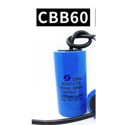 1 Piece CBB60 450V 30UF 35UF 40UF 45UF 50UF 60UF 70UF 80UF 450VAC ...