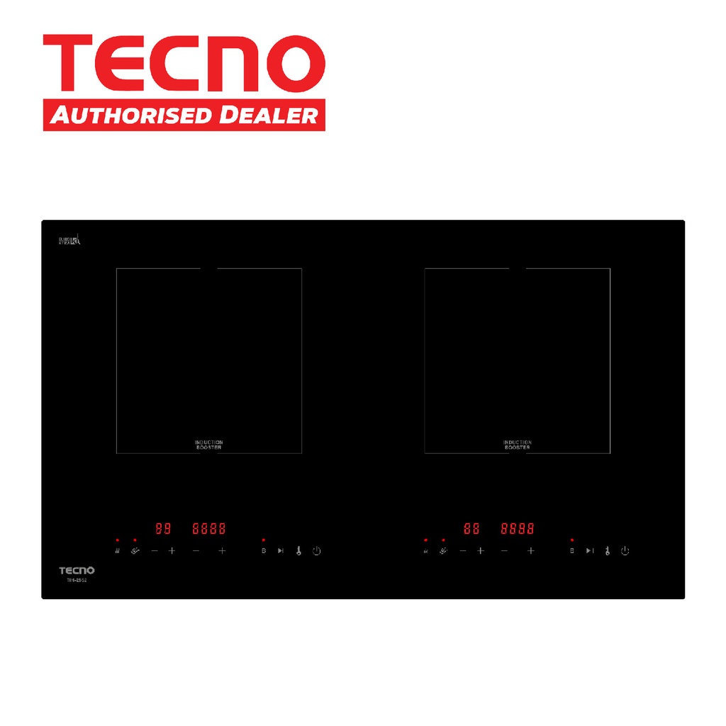 (Bulky) Tecno 73cm 2-Zone Built-in Induction Hob TIH2882 | Shopee Singapore