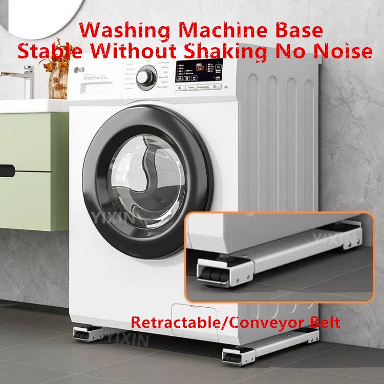 YIXIN Movable Washing Machine Base With Wheels Washing Machine Rack Leg ...