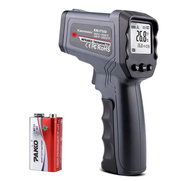 Infrared Kitchen Thermometer Food Cooking Baking High Accuracy | Shopee ...